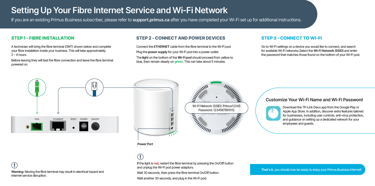How to setup your Wi-Fi 6 Pod for Fibre Internet